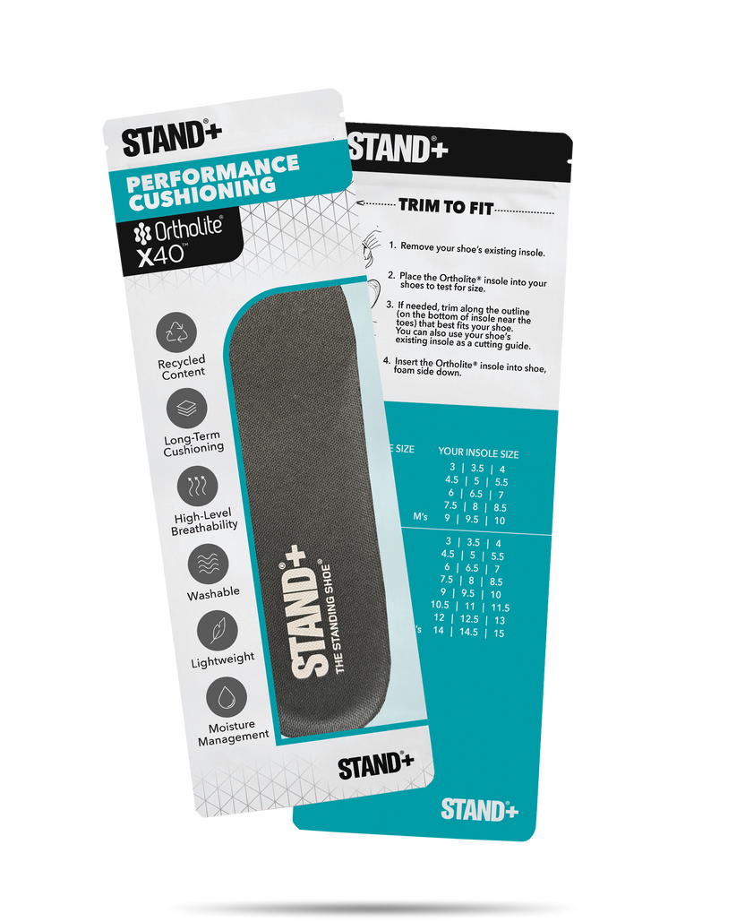 STAND+ Ortholite X-40® Recovery Insoles